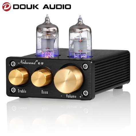 Douk Audio Ns 10p Hifi 6j1 Tube Pre Amplifier Stereo Class A Mini Pre Amp For Digital Power