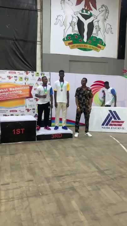 Emmanuel Ogunsanwo On Linkedin 1st Position At The South West Badminton Championship