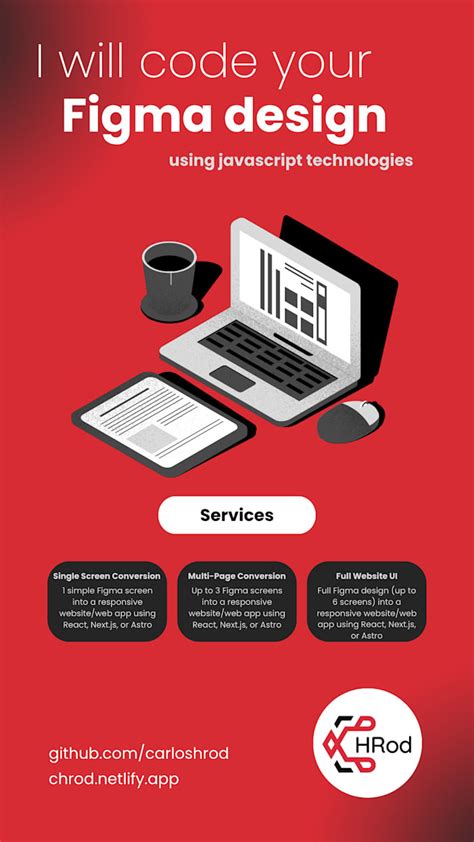 Code Your Figma Design Using React Nextjs Or Astro By Chrodev Fiverr