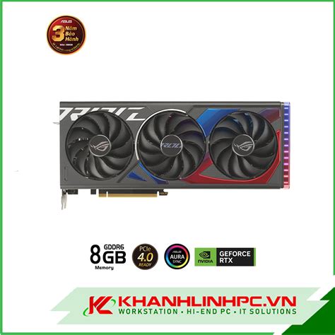 Vga Asus Rog 4060ti 8g Gaming