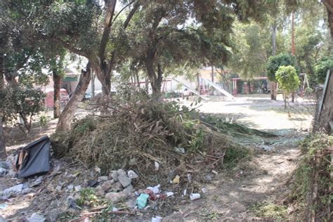 El mexiquense Hoy Abandono total de parques y áreas verdes de San Agustín