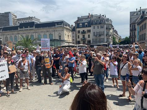 Savoie Vidéos Anti pass sanitaire près de 4000 manifestants à