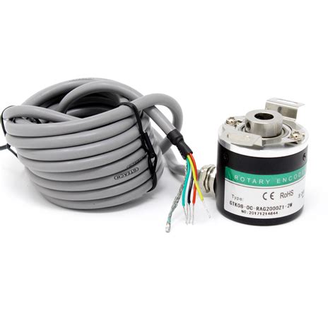 buy zkp3808 2000 ppr hollow shaft abz 3 phase 5 24v incremental