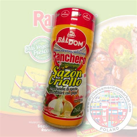 SAZON RANCHERO CRIOLLO CON PIMIENTA BALDOM X Gr LatinoAmerican Market Poland