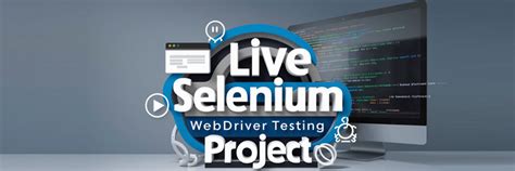 Live Selenium Webdriver Testing Project