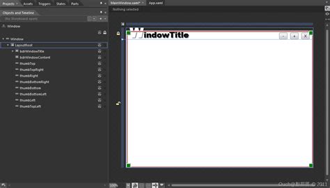 [wpf] 誰說視窗長相一定要一成不變 實作自定外觀的視窗 Ouch 點部落 點部落