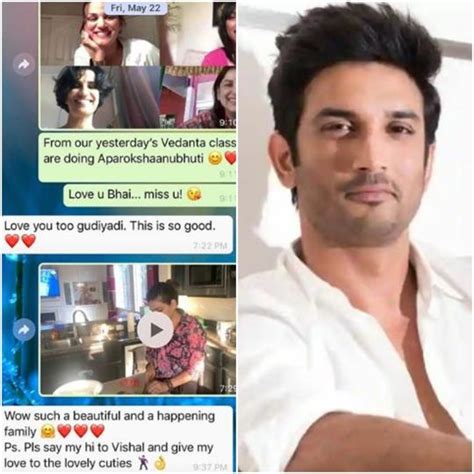 Sushant Singh Rajputs Sister Shares Positive Whatsapp Chat From Less