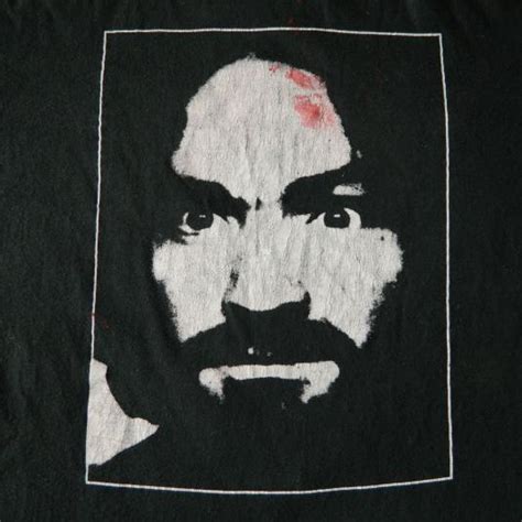 Vintage CHARLIE DON T SURF T Shirt 90s Charles Manson