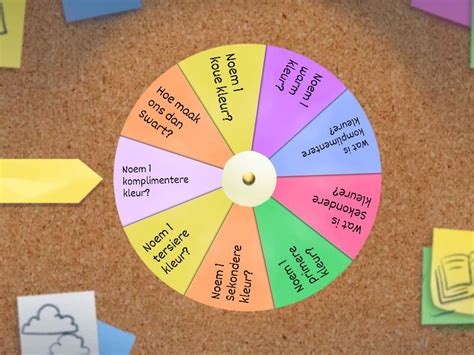 Kleurwiel Spin The Wheel