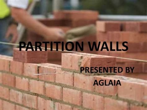 Half Brick Partition Wallpptx