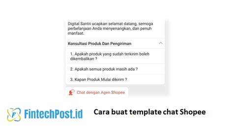 Cara Buat Template Chat Shopee Yang Efektif Untuk Meningkatkan