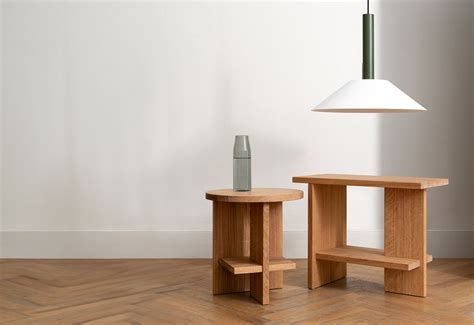 Nine Tee Side Table Twentytwentyone Oak Rectangle