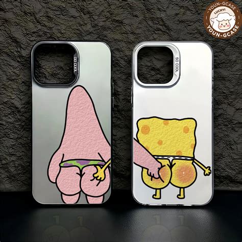 Jual Anime Cartoon Characters Spongebob Squarepants Case Kompatibel Untuk Iphone Xr 11 15 13 12