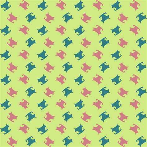 Ornament Pattern Design Template With Decorative Motif Background In