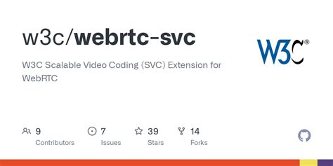 Pull Requests W3c Webrtc Svc GitHub