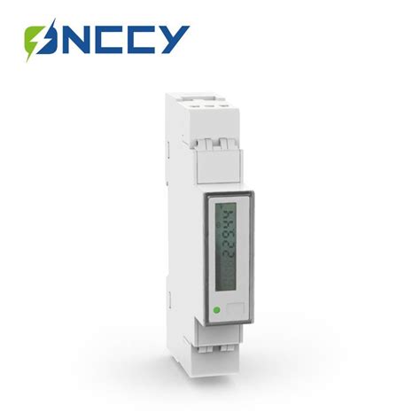 Phase CT Input Digital Bidirectional Kwh Meter DIN Rail Mount Multi Functional Watt Energy