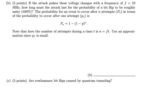 2 A Rowhammer Attack Is A Computer Security