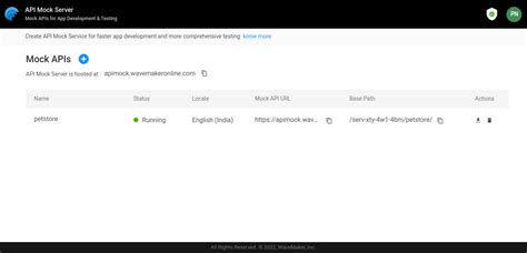 Api Mock Server Wavemaker Docs