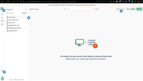 Internal Server Error At Forest Authentication Callback Issue