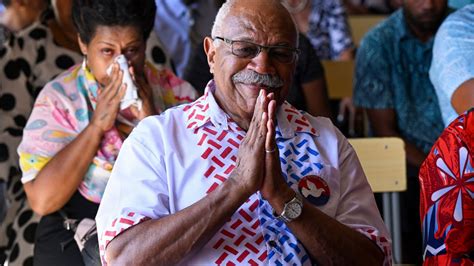 Rabuka Elected Fijis Pm Of New Coalition Government