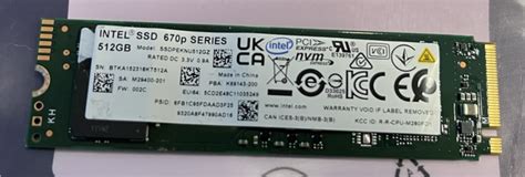 Dysk SSD Intel SSDPEKNU512GZH 512GB M.2 PCIe NVME | Kraków | Kup teraz ...