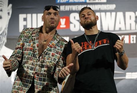 Tyson Fury Vs Tom Schwarz Live Stream 61519 How To Watch Top Rank