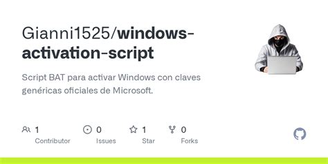 Github Gianni1525windows Activation Script Script Bat Para Activar
