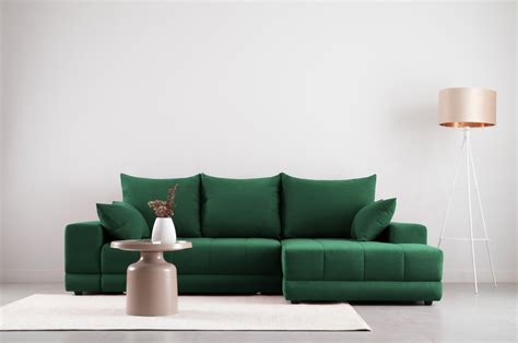 Диван угловой Дарол Velvet Emerald – купить в Москве по цене 59 990 ...