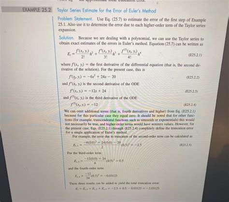solved example 25 1 euler s method problem statement use