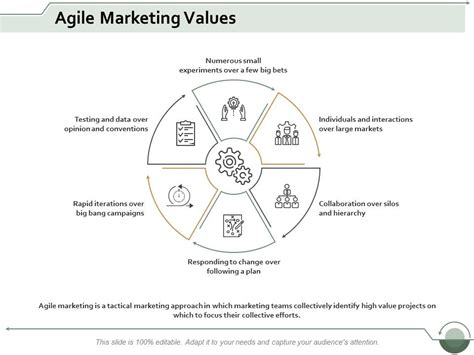 Agile Marketing Values Ppt Powerpoint Presentation Infographic Template