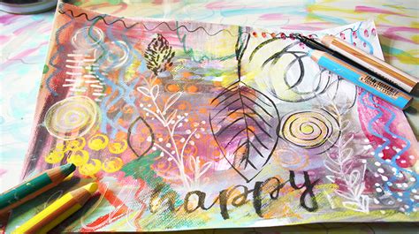Intuitives Malen Zeichnen Frau Maravillosa Ursula Tuecks Farbenfrohe Workshops Kunst Und