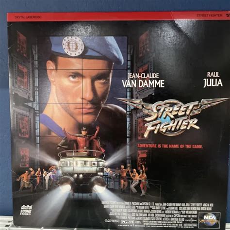Laserdisc Ld Street Fighter Jean Claude Van Damme Laser Disc Movie £29