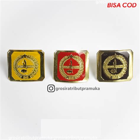 Jual Tatop Baret Pramuka Tanda Topi Emblem Penggalang Penegak Pandega
