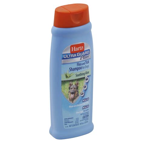 Hartz Ultra Guard Plus Dog Shampoo Flea And Tick With Aloe 18 Fl Oz