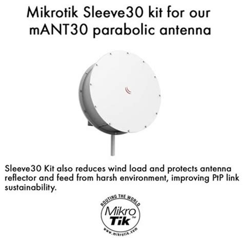 Mikrotik Sleeve30 Kit For Mant30 Antenna Mikrotik