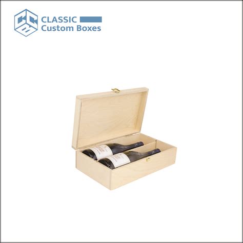 Wine Boxes Classic Custom Boxes