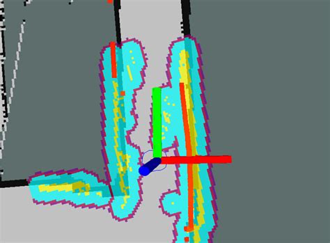 Move Base Using Movebase For Navigation Obstacle Cannot Be Cleared
