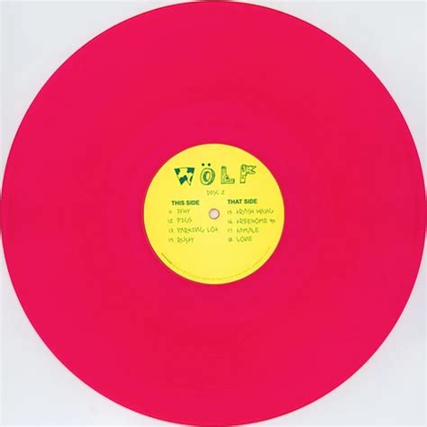 Tyler The Creator Wolf Pink Vinyl Edition Vinyl 2lp Cd 2014 Eu