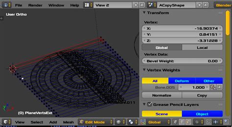 Python Armature Vertex Groups Control Blender Stack Exchange