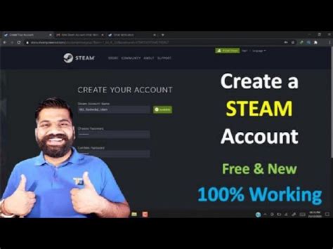 How To Create A Steam Account How To Make A Steam Account Youtube