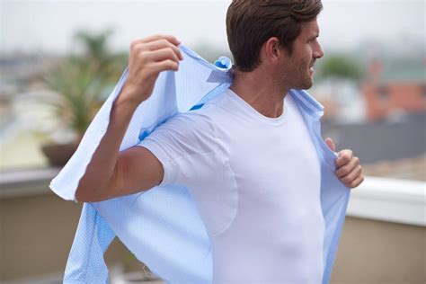 How To Avoid Sweaty Armpits And Regain Your Confidence Thompson Tee