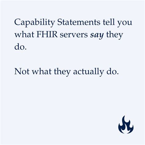 i don t trust fhir server capability statements they tell you what the server says it supports