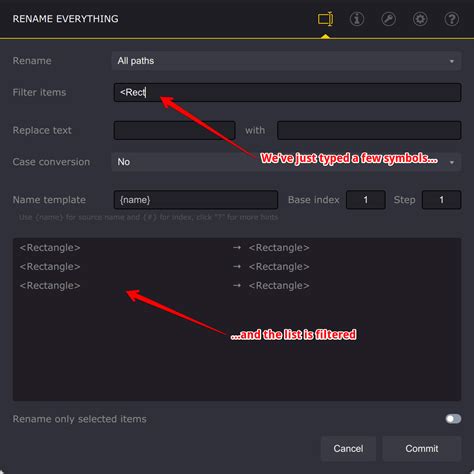 bulk batch rename in adobe illustrator