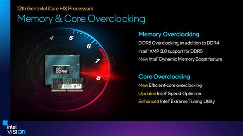 Intel Unveils Th Gen Alder Lake HX Mobile CPUs With More Cores And Big Performance Gains