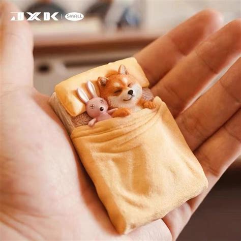 全新現貨 正版 Jxk 單身狗 Small 20 睡覺 背部 配有 磁鐵 柴犬 公仔 赤柴 被窩 露天市集 全台最大的網路購物市集