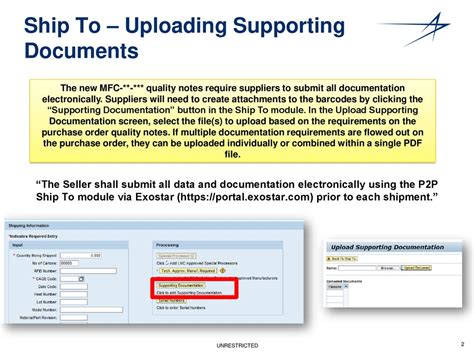 Ship To Module Supporting Documentation Guide Ppt Download
