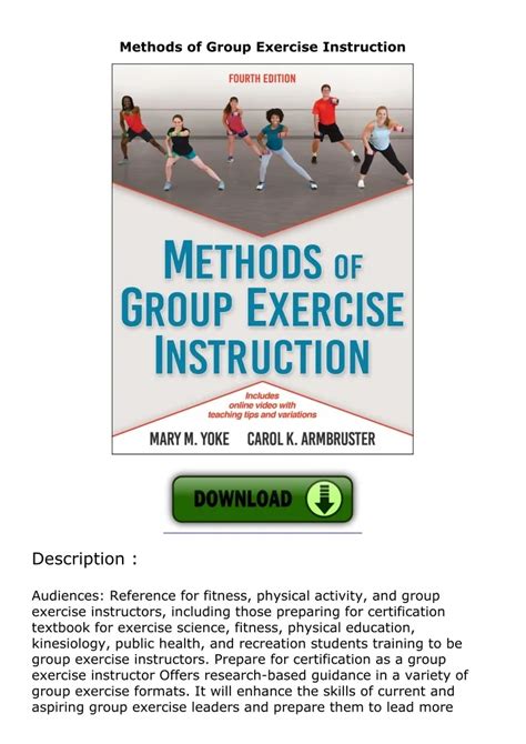 Ppt Methods Of Group Exercise Instruction Powerpoint Presentation Free Download Id12926239 Ppt Methods Of Group Exercise Instruction Powerpoint Presentation Free Download Id12926239