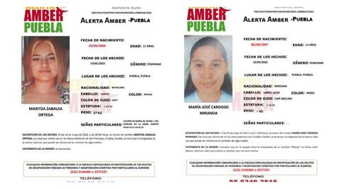 Activan Alerta Amber Por La Desaparición De Dos Adolescentes