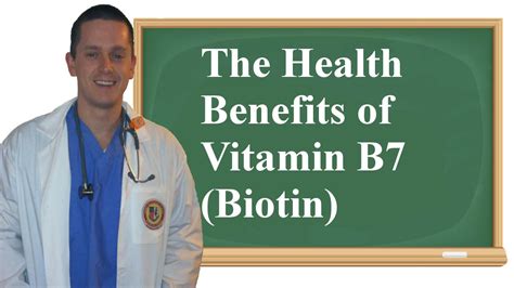 The Health Benefits Of Vitamin B7 Biotin Man Health Magazine
