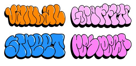 Street Graffiti Alphabet